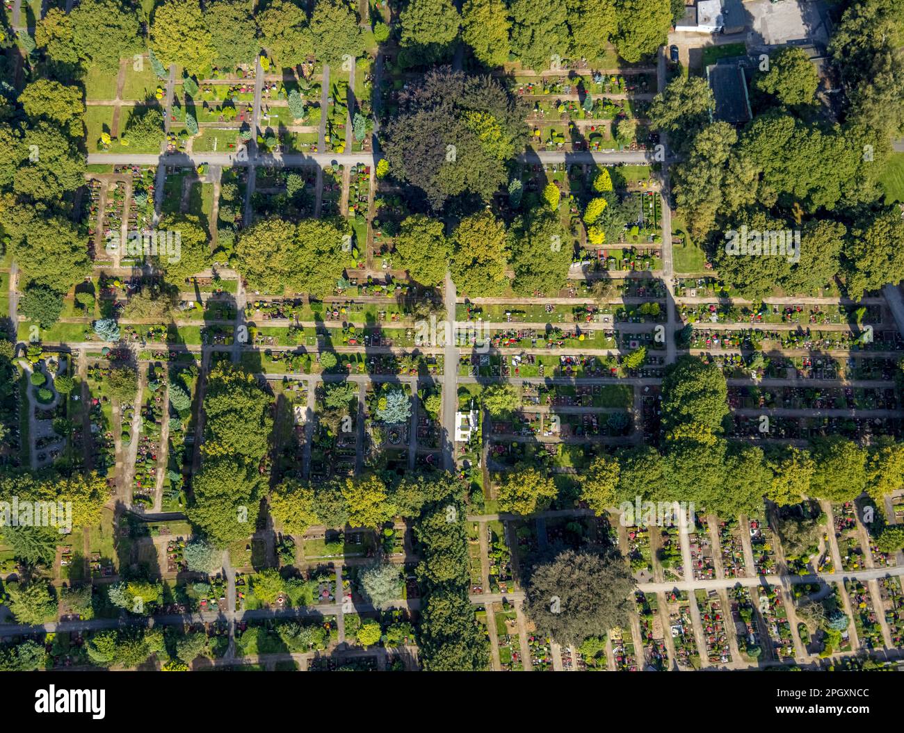 Evang cemetery with urn graves hi-res stock photography and images - Alamy