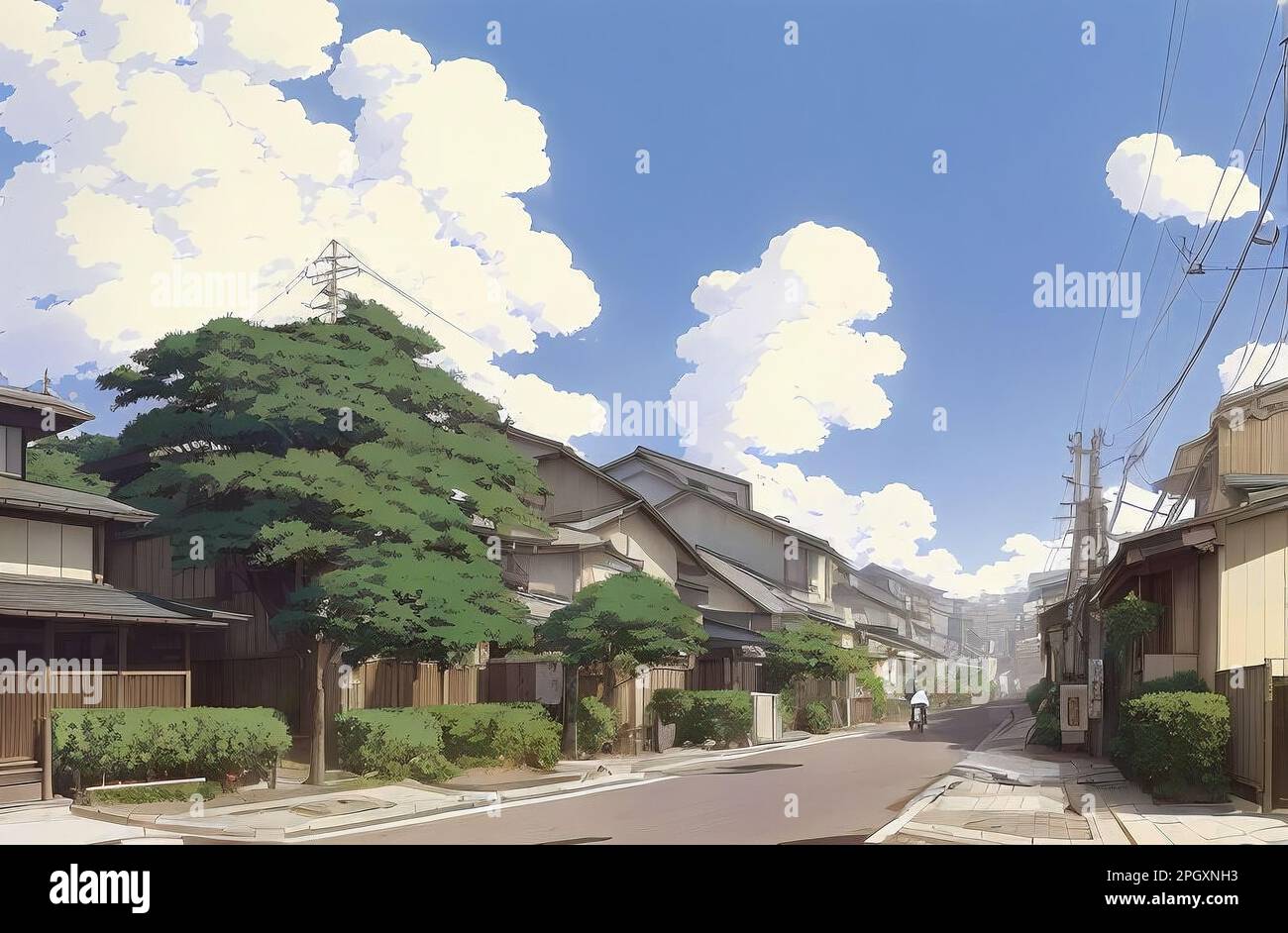 Japanese village life hi-res stock photography and images - Alamy
