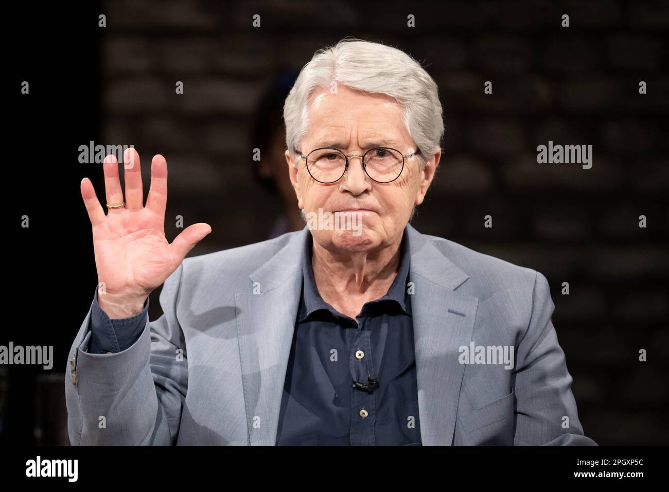 Bremen, Germany. 24th Mar, 2023. Frank Elstner, showmaster and TV ...