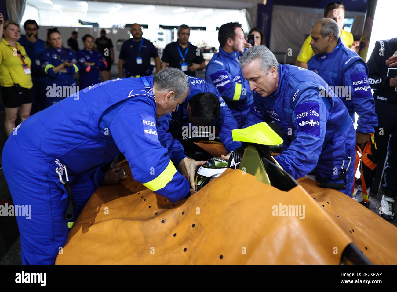 FIA Medical Extrication exercise with VERGNE Jean-Eric (fra), DS Penske ...
