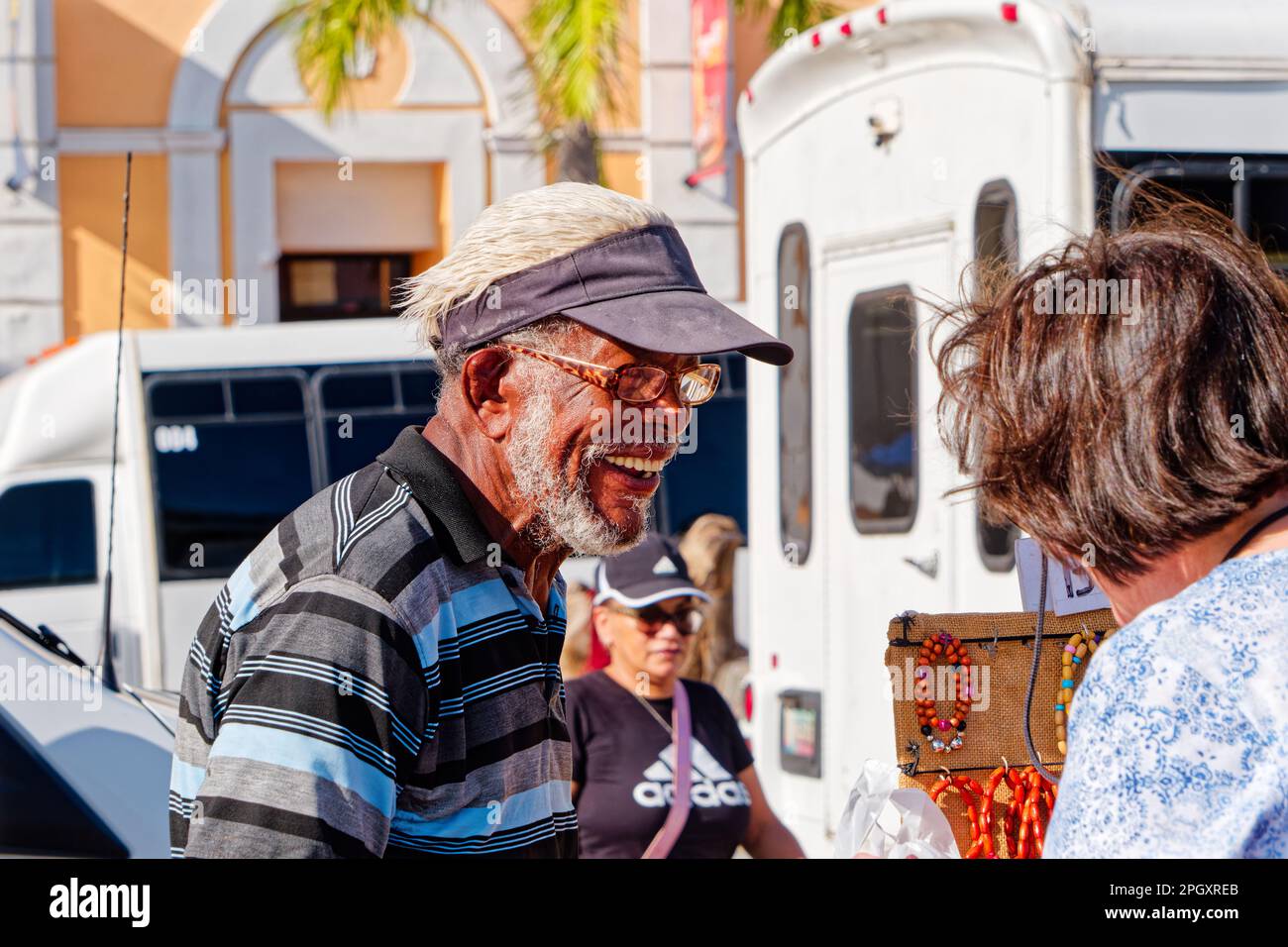SAN JUAN, PUERTO RICO - February 1, 2023: San Juan serves as a major ...