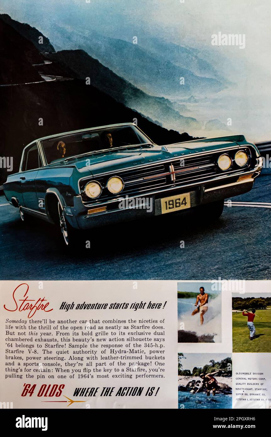 Oldsmobile ads hi-res stock photography and images - Alamy