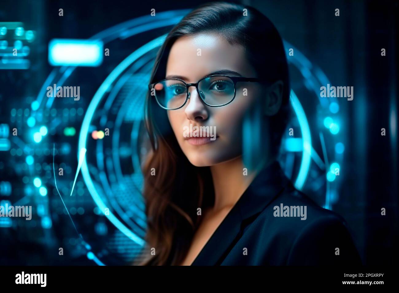 Holographic displays hi-res stock photography and images - Alamy