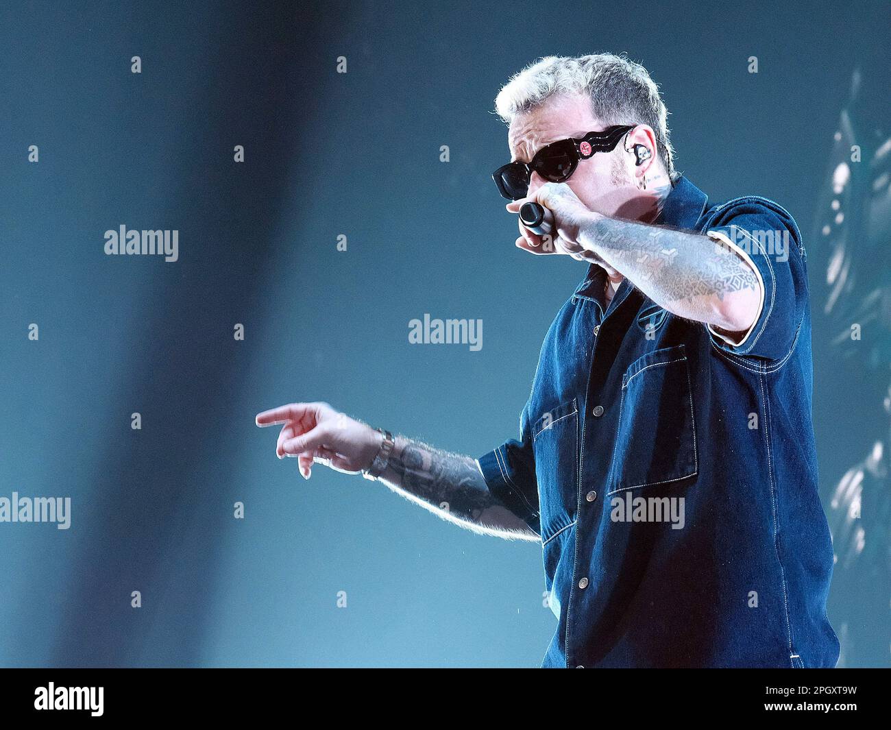 Turin, Italy. 24th Mar, 2023. Palalpitour, Turin, Italy, March 24, 2023 ...