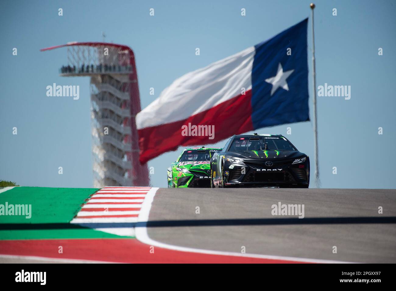 The Americas. 24th Mar, 2023. Tyler Reddick (45) NASCAR Cup Series ...