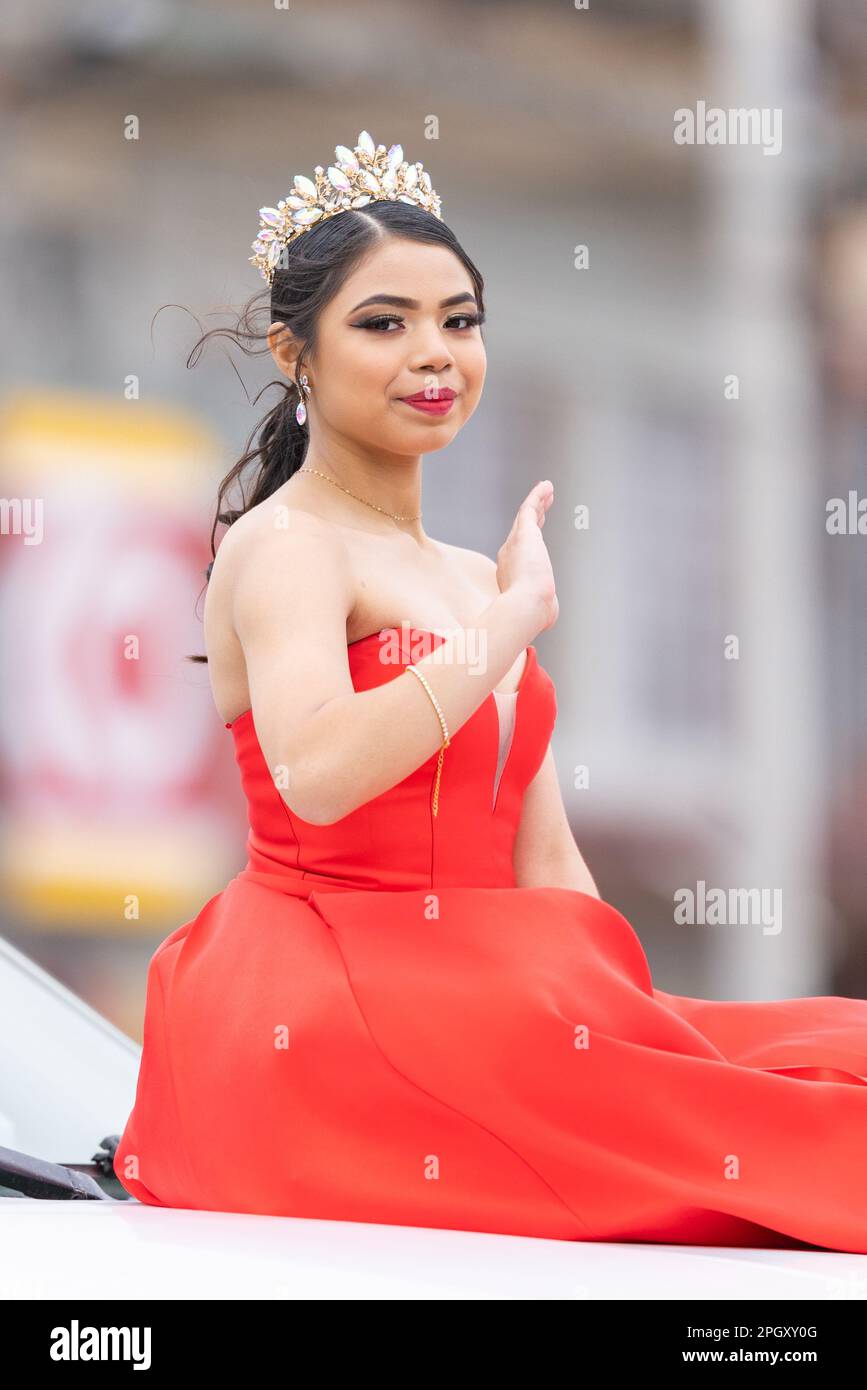 Valle Hermoso, Tamaulipas, Mexico - March 18, 2023: City Anniversary ...