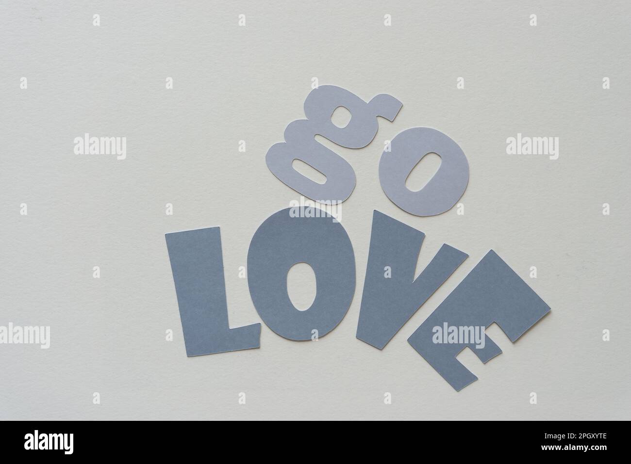 go love sign Stock Photo - Alamy
