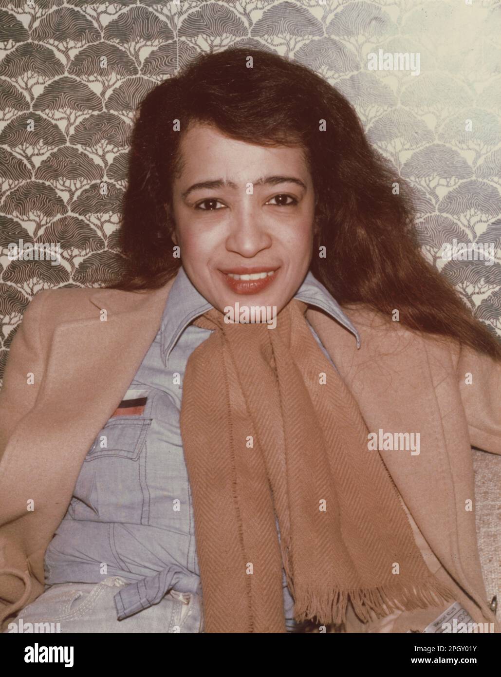 Ronnie Spector, formerly of the Ronettes, in her dressing room at ...