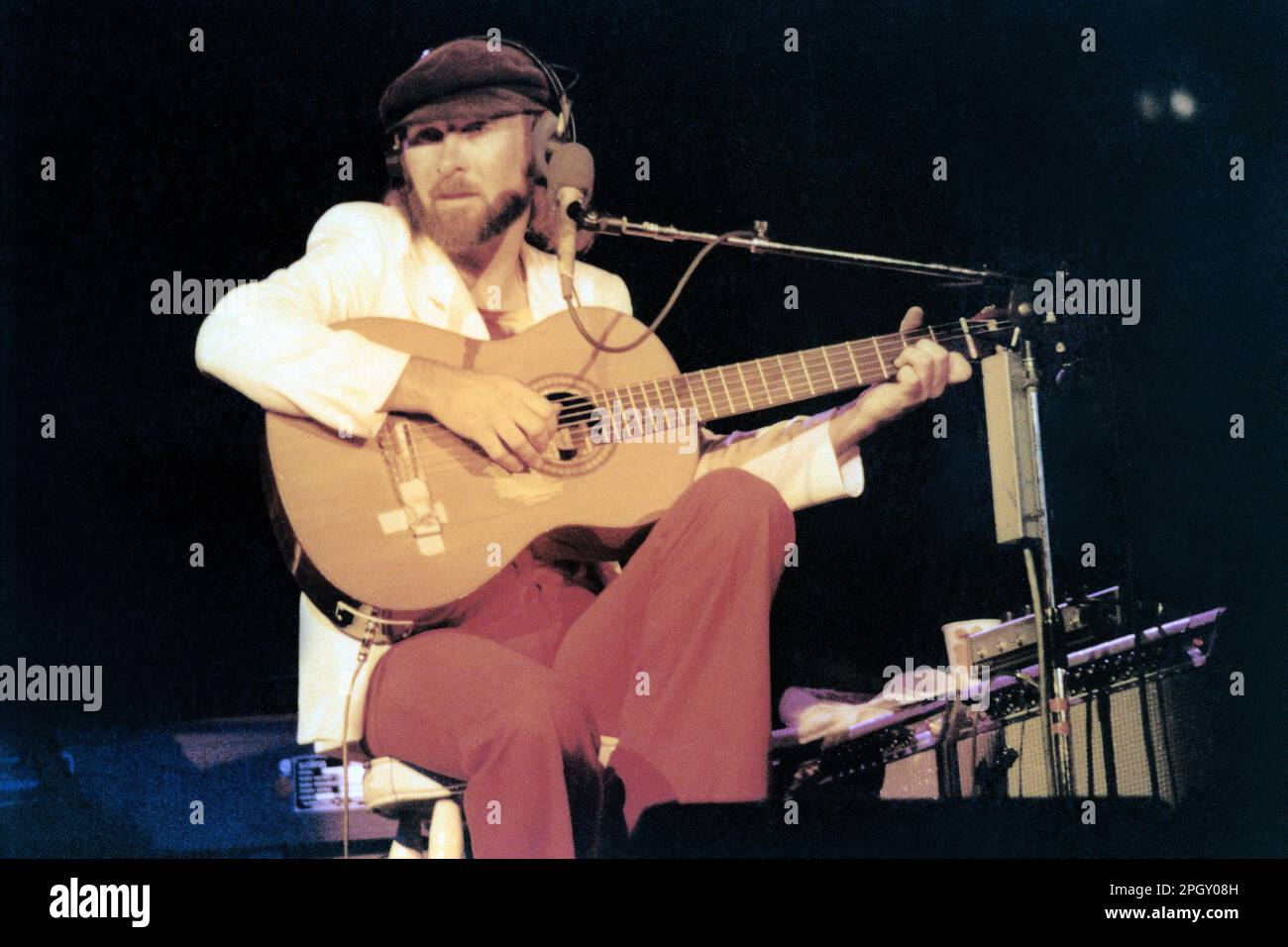 Jim Seals of Seals and Crofts, Civic Center, Providence, RI, USA, June ...