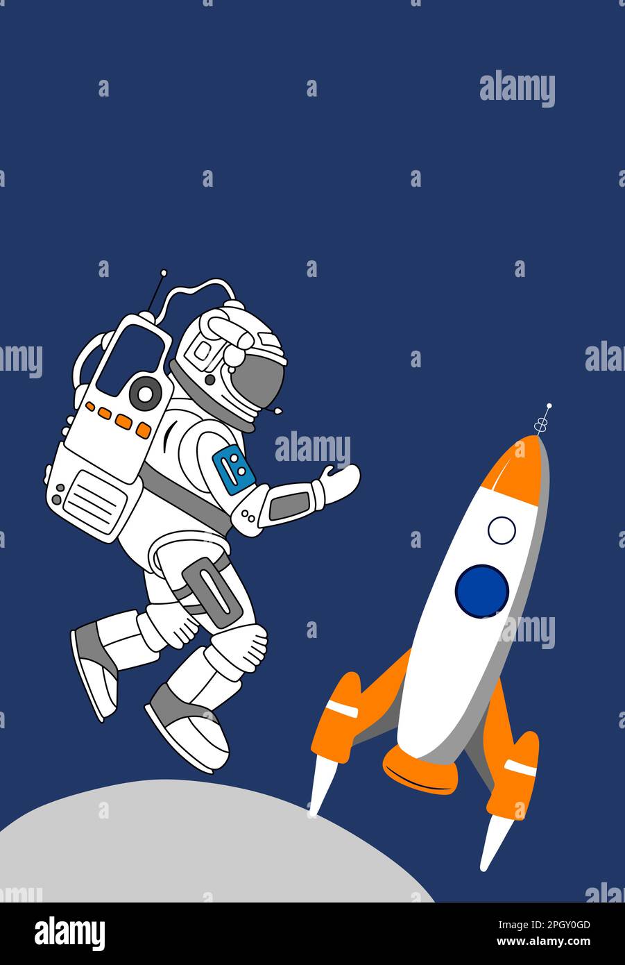 Walking space Stock Vector Images - Alamy