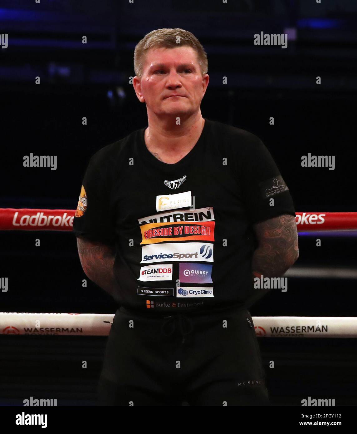Ricky Hatton at the University of Bolton Stadium in Bolton, Greater Manchester. Picture date ...
