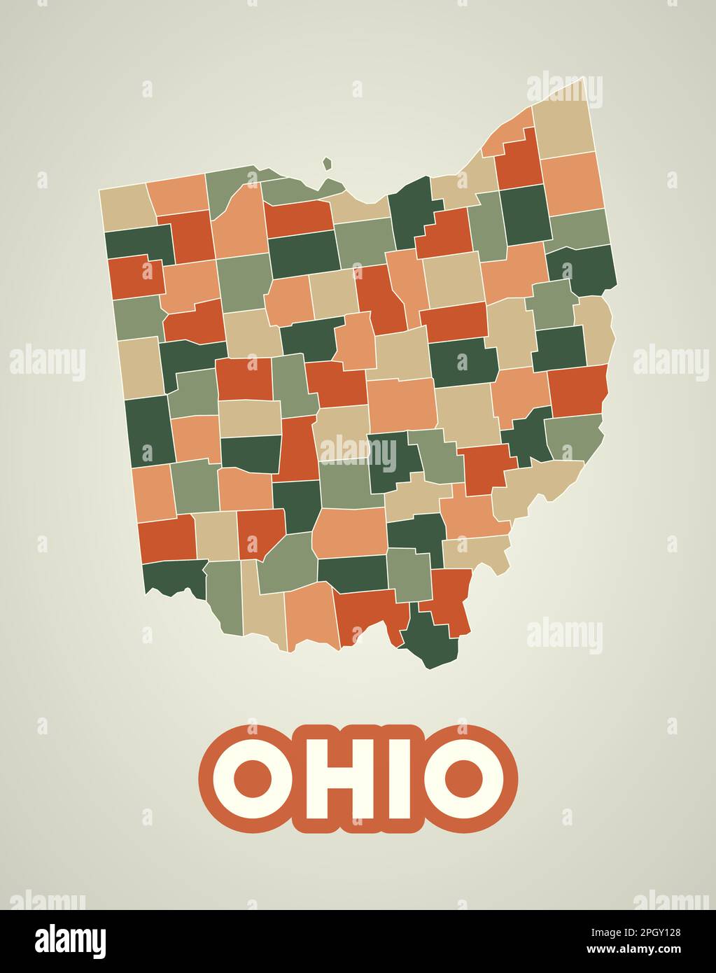 The autumn lakes Stock Vector Images - Alamy