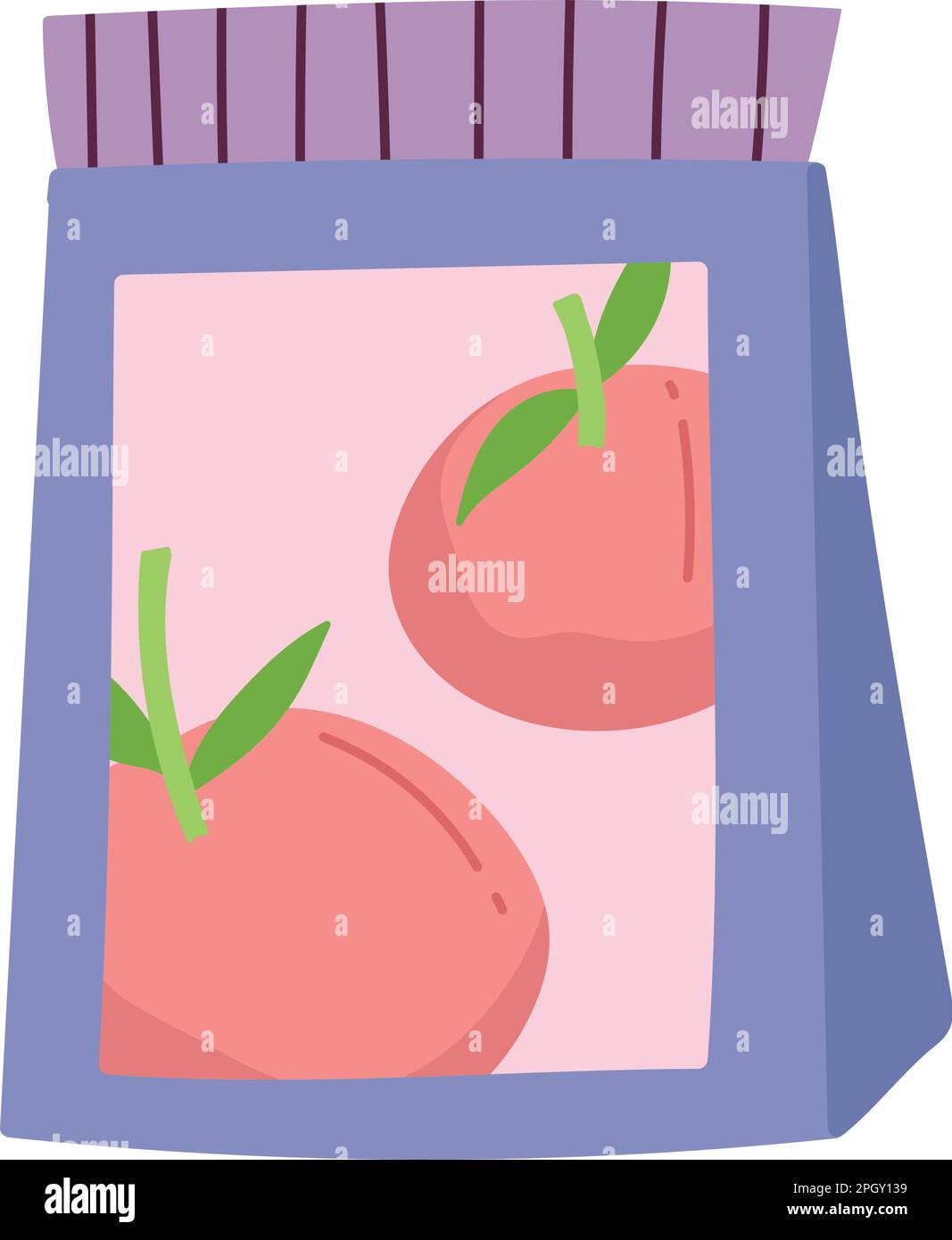 Packet of seeds Stock Vector Images - Alamy