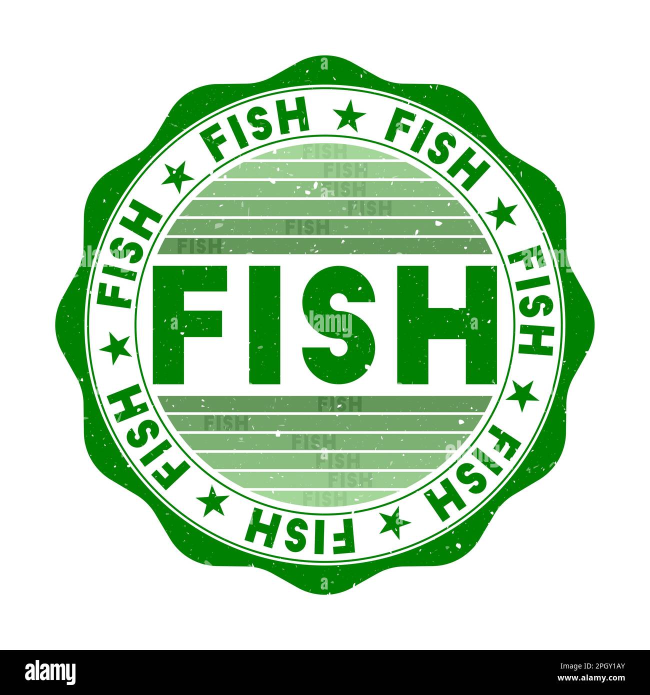 Vintage stamp fishing Stock Vector Images - Alamy