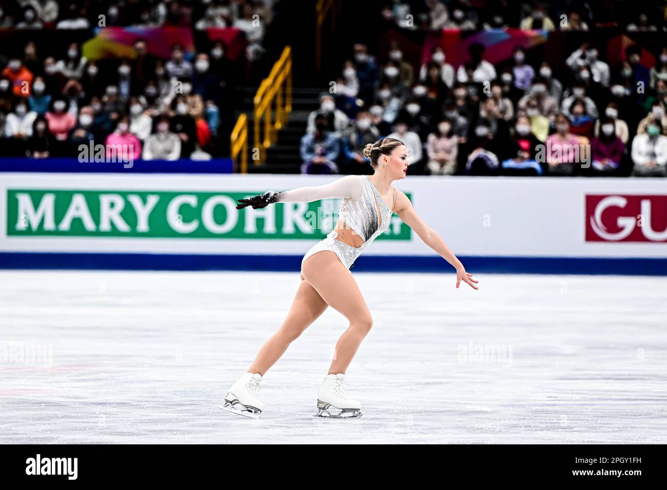 Loena HENDRICKX (BEL), during Women Free Skating, at the ISU World ...