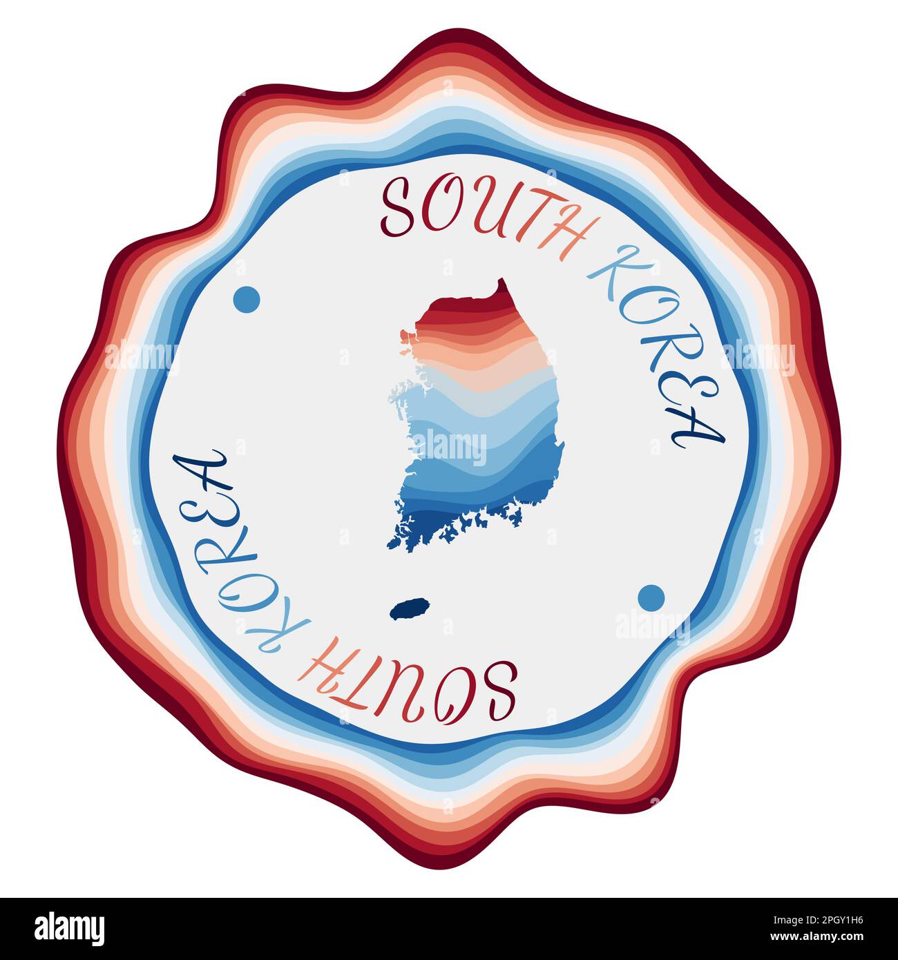 Beautiful south korea Stock Vector Images - Alamy