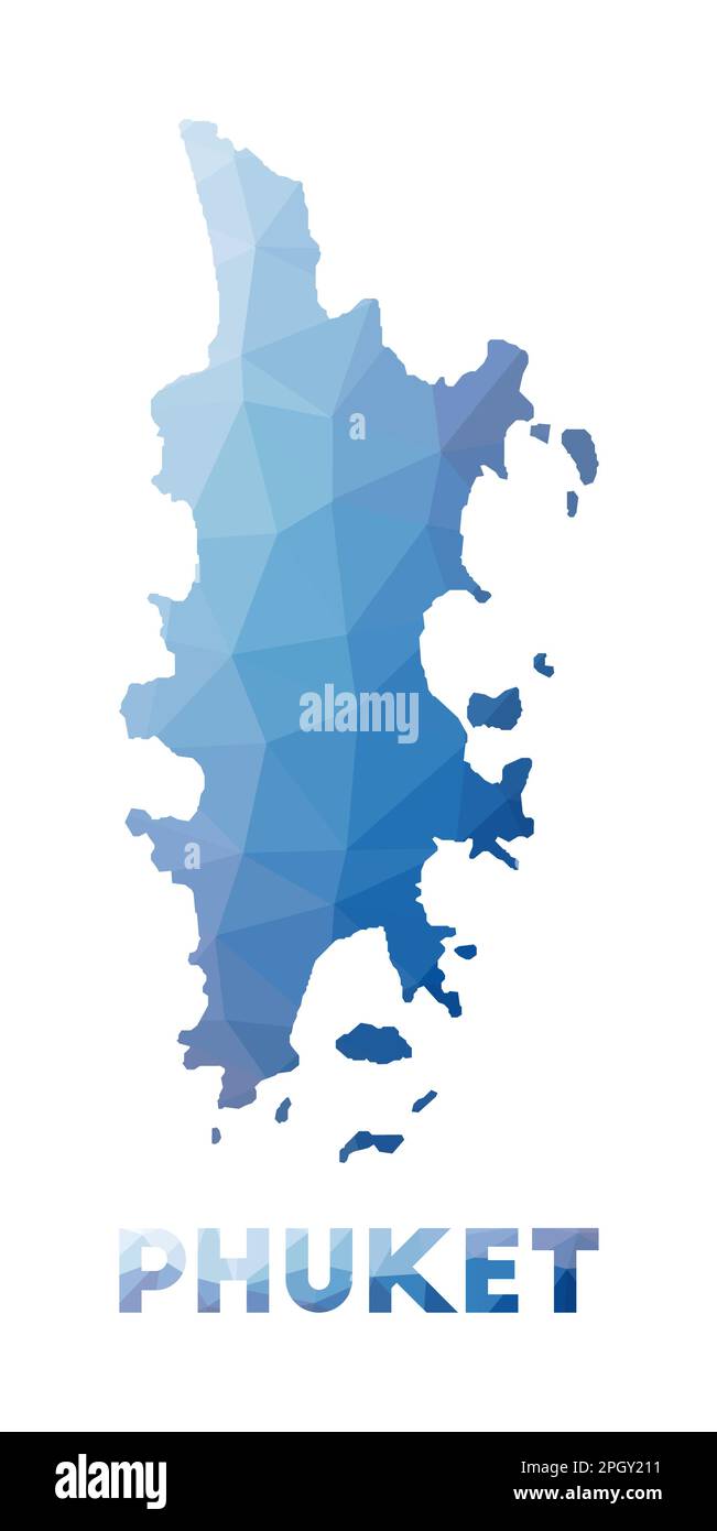 Phuket outline map hi-res stock photography and images - Alamy