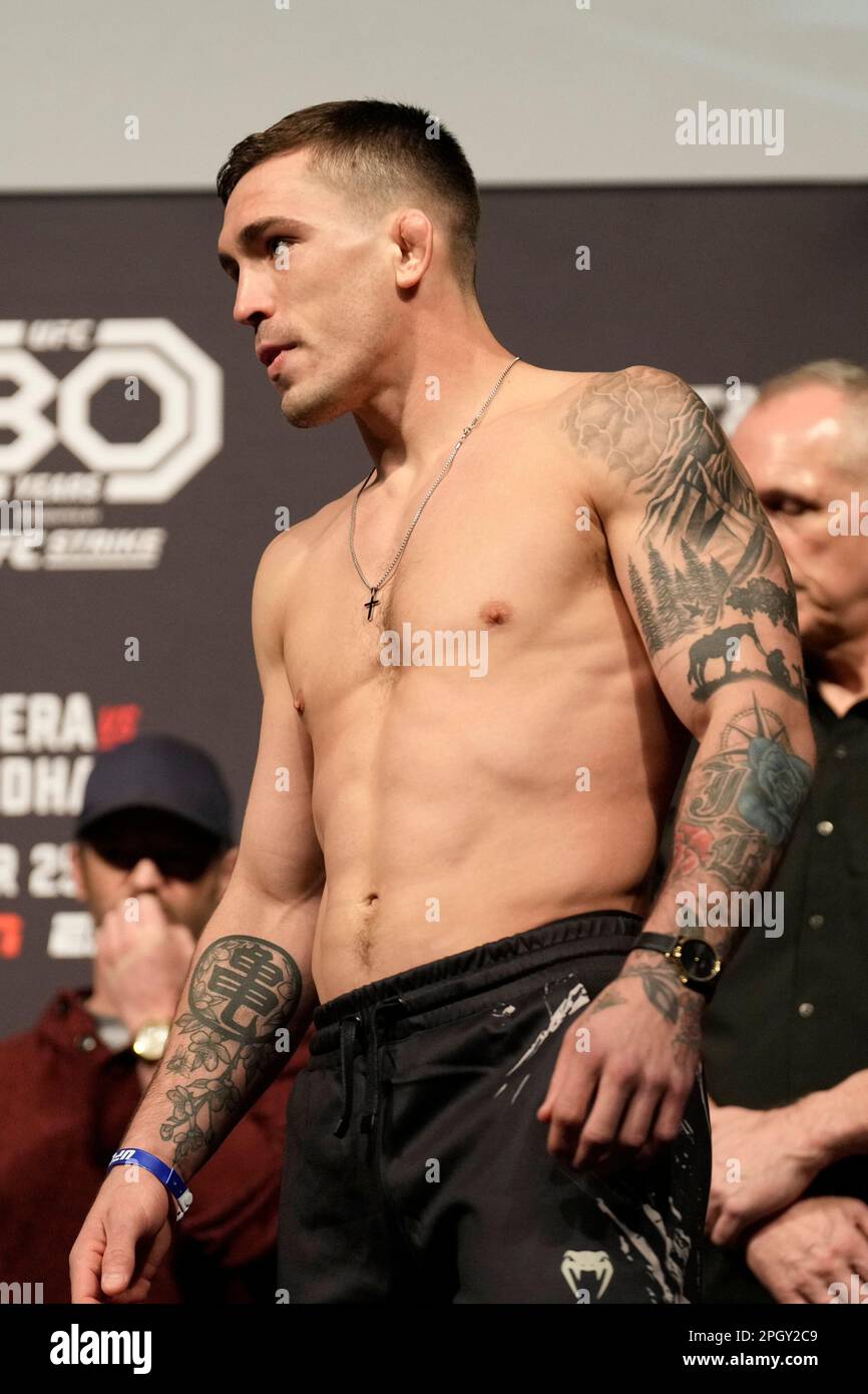 Ufc fight night vera vs sandhagen ceremonial hi-res stock photography ...