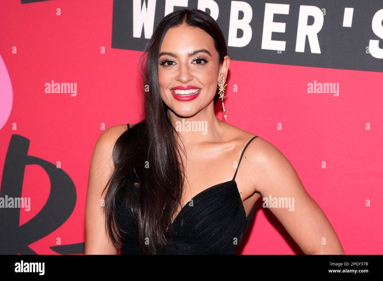 Morgan Higgins attends the "Bad Cinderella" musical opening night at ...