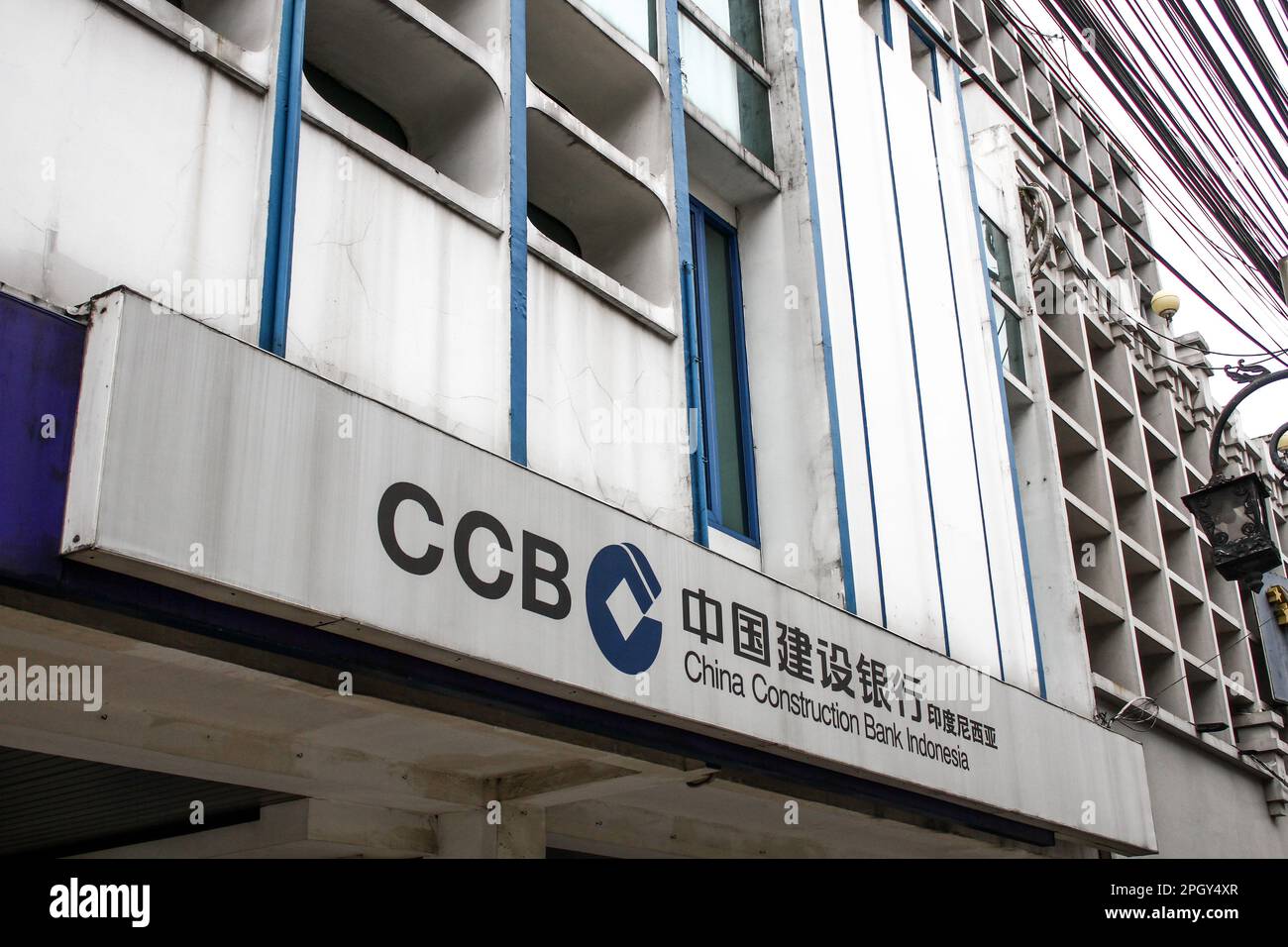Bandung, West Java, Indonesia. 25th Mar, 2023. Signage outside a China ...