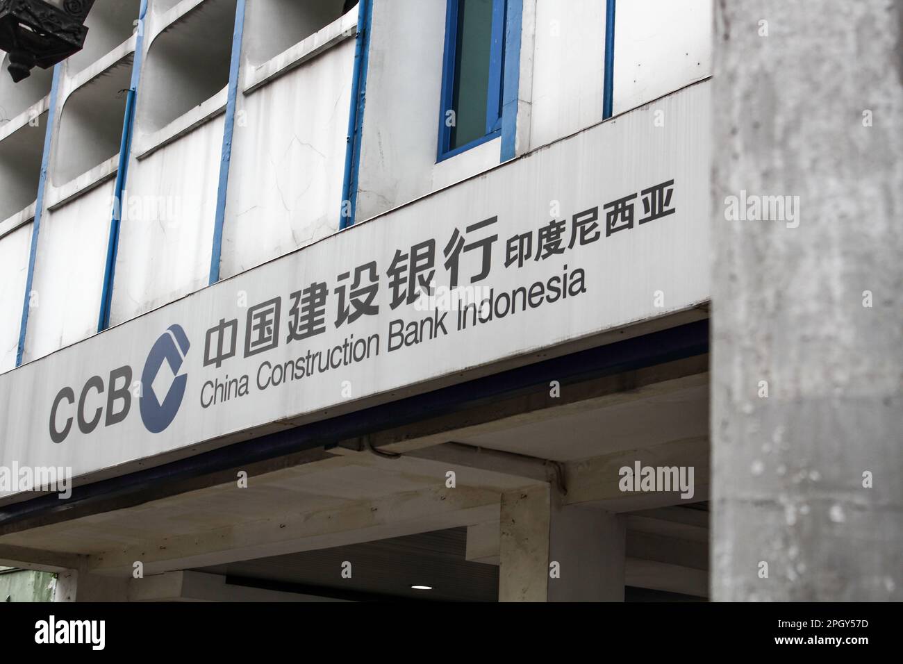 Bandung, West Java, Indonesia. 25th Mar, 2023. Signage outside a China ...