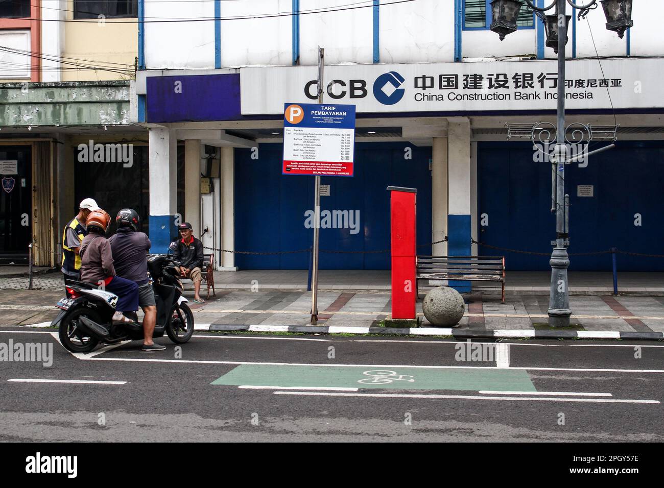 Bandung, West Java, Indonesia. 25th Mar, 2023. China Construction Bank ...
