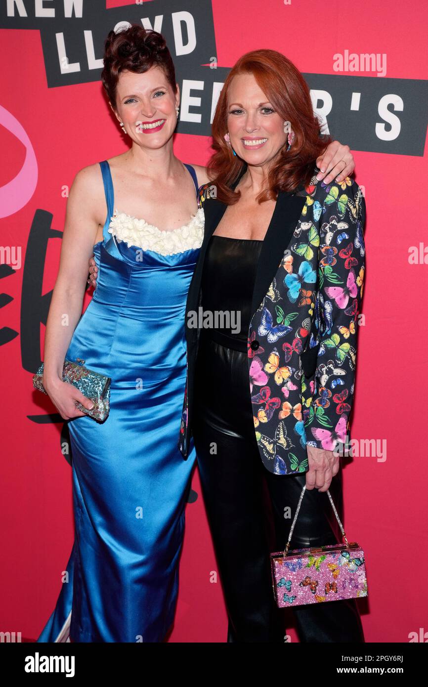 Grace McLean, left, and Carolee Carmello attend the "Bad Cinderella ...