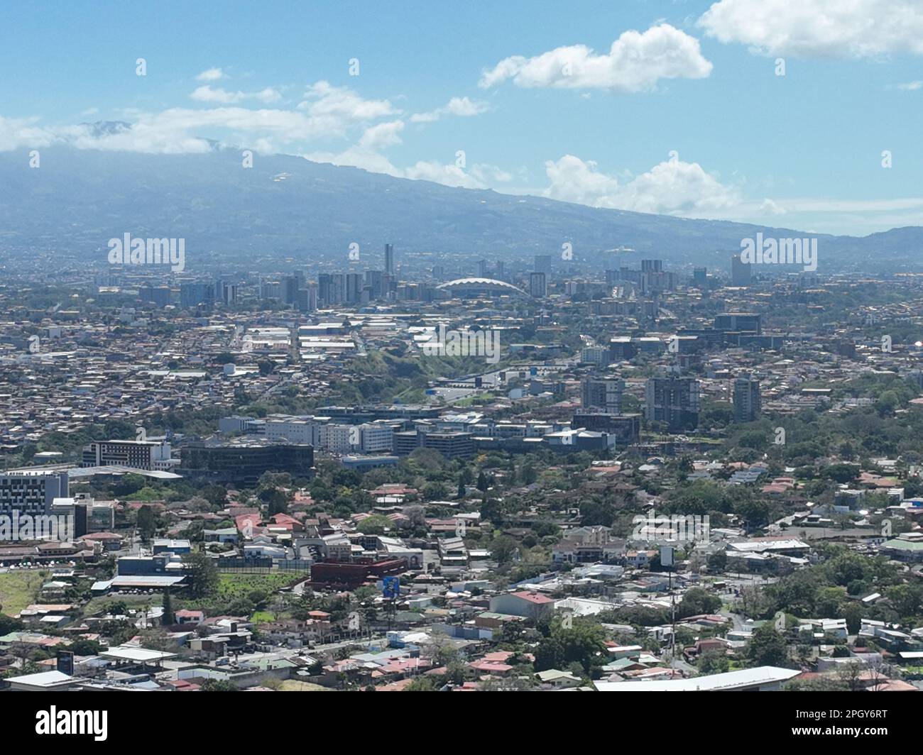 View of Escazu, Multiplaza, Plaza Roble, Distrito 4 and San Jose, Costa ...