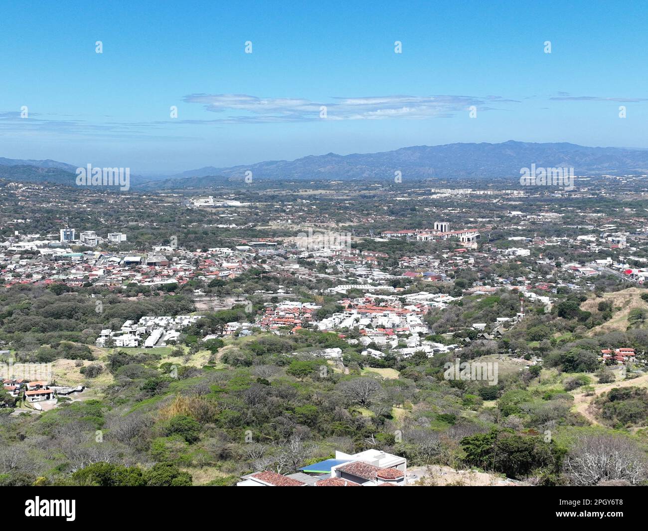 View of Escazu, Multiplaza, Plaza Roble, Distrito 4 and San Jose, Costa ...