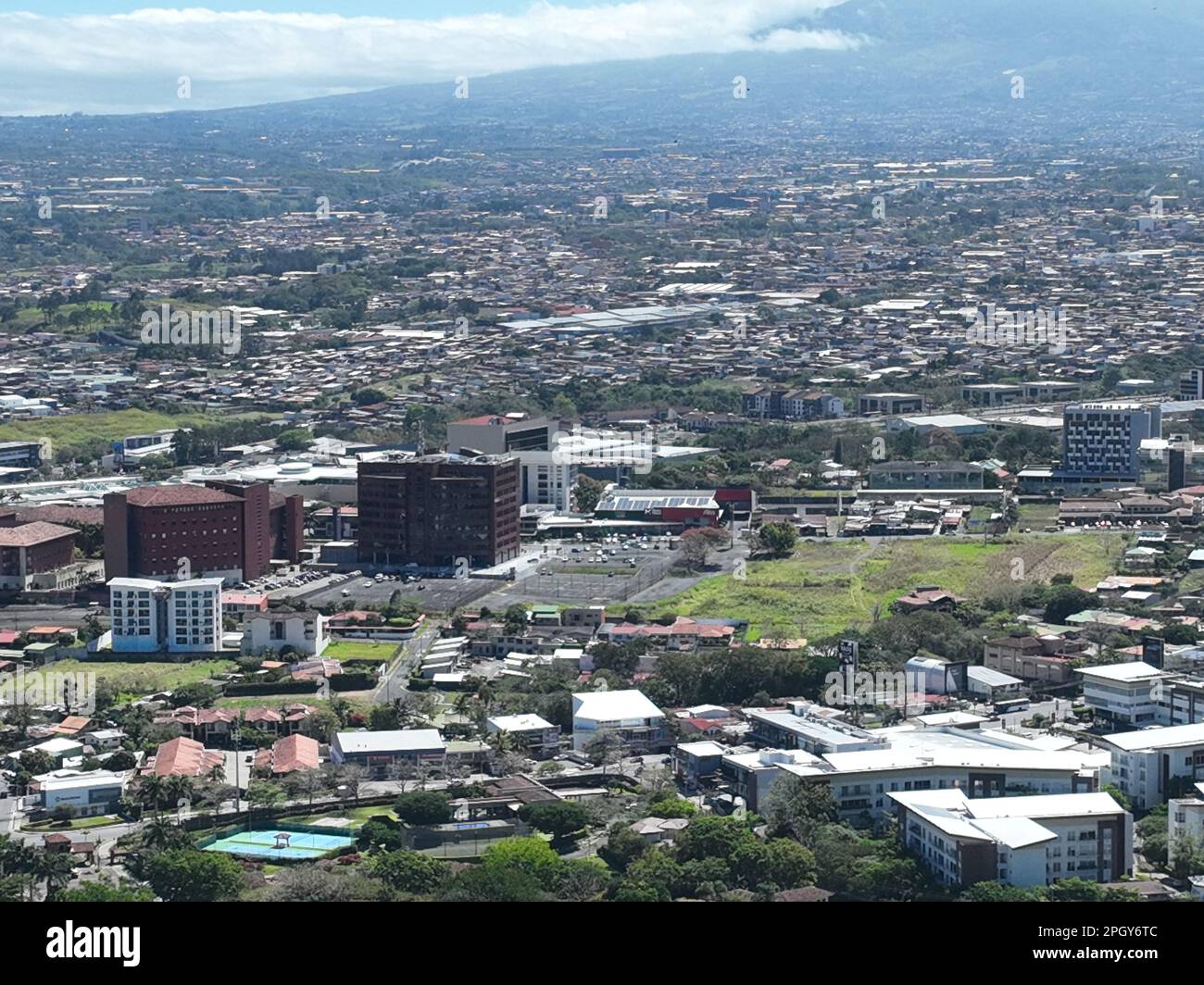 View of Escazu, Multiplaza, Plaza Roble, Distrito 4 and San Jose, Costa ...