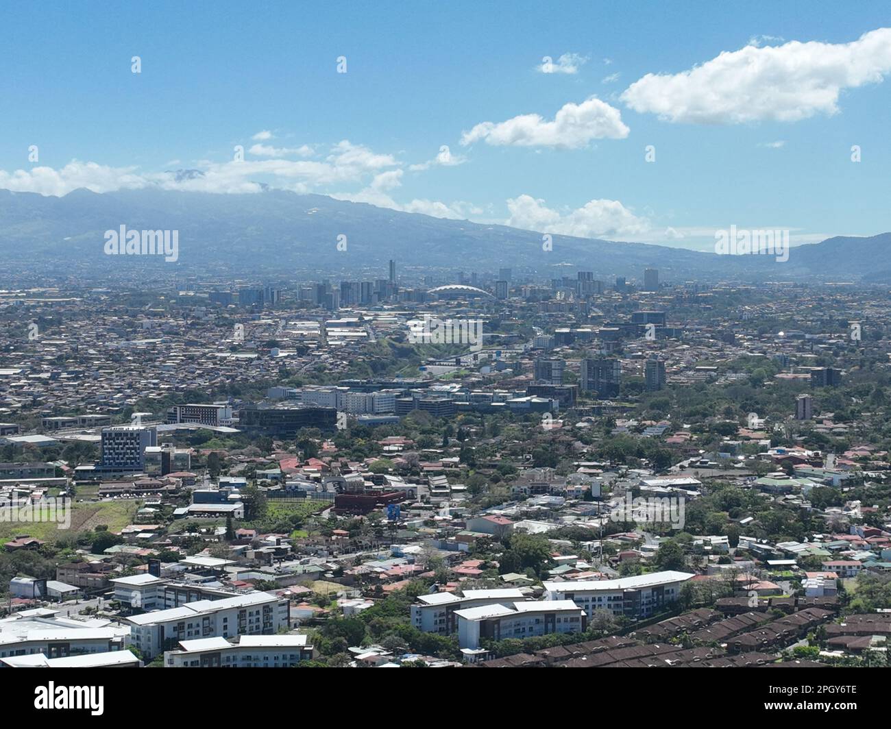 View of Escazu, Multiplaza, Plaza Roble, Distrito 4 and San Jose, Costa ...