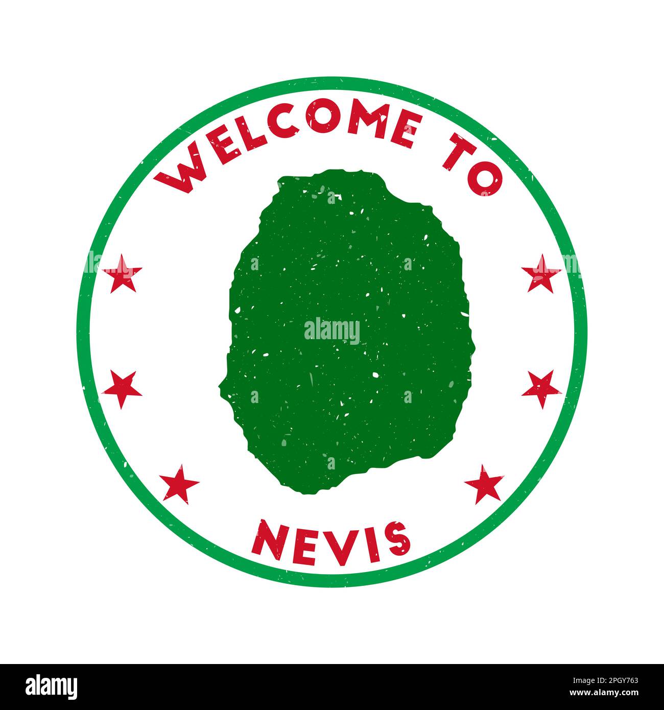 Caribbean island of nevis Stock Vector Images - Alamy