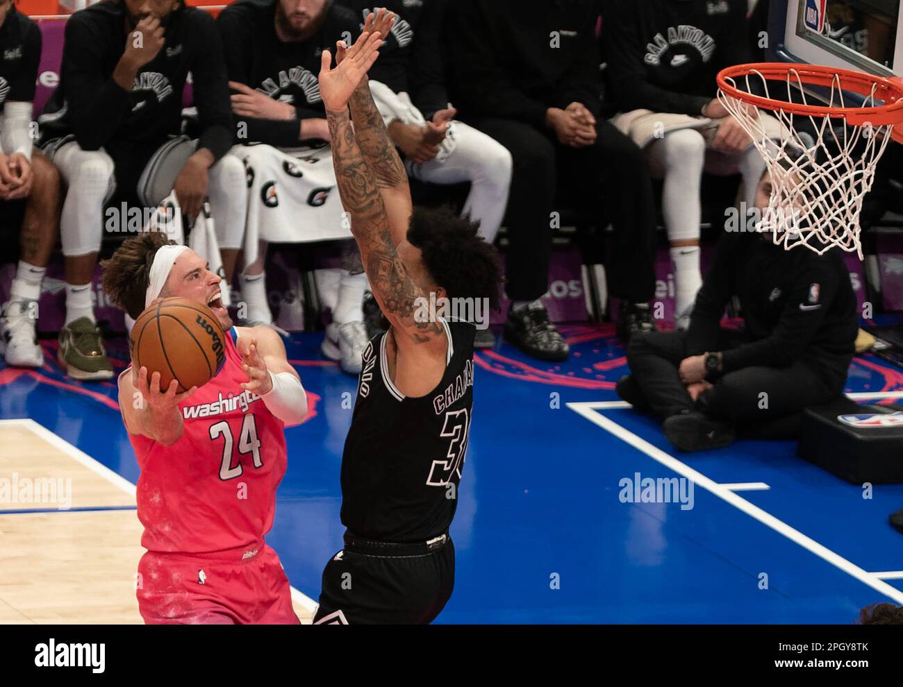 Washington, USA. 24th Apr, 2023. WASHINGTON, DC - MARCH 24: San Antonio ...