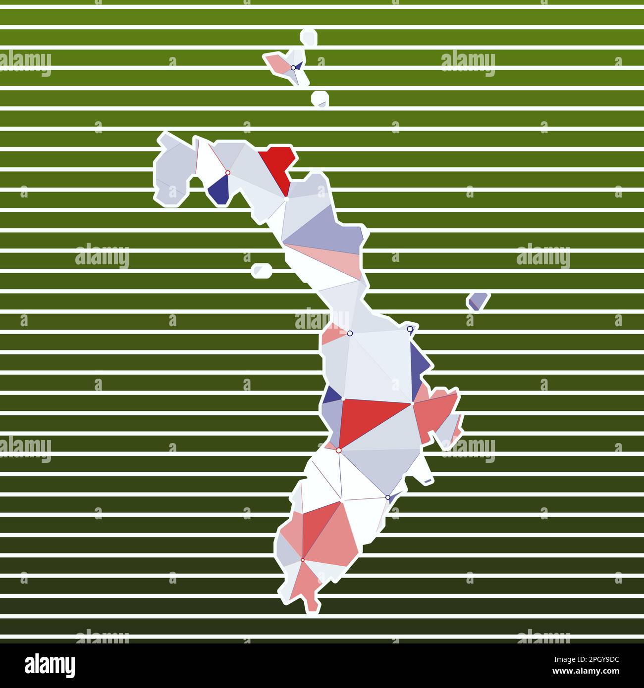 Lord Howe Island vector illustration. Lord Howe Island design on ...