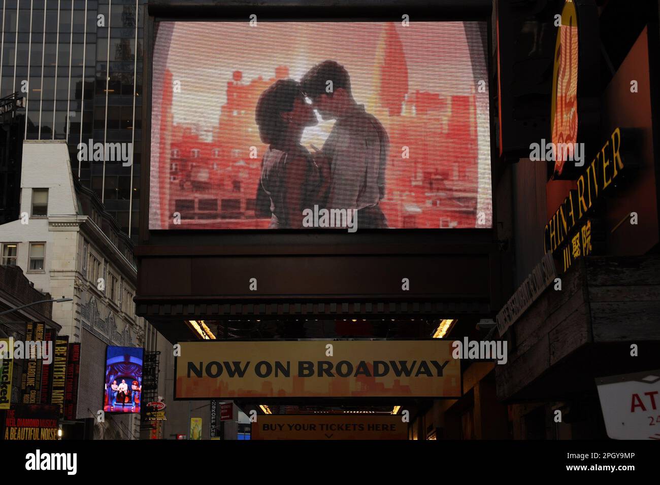 New York, NY, USA. 24th Mar, 2023. Marquee at a public appearance for ...