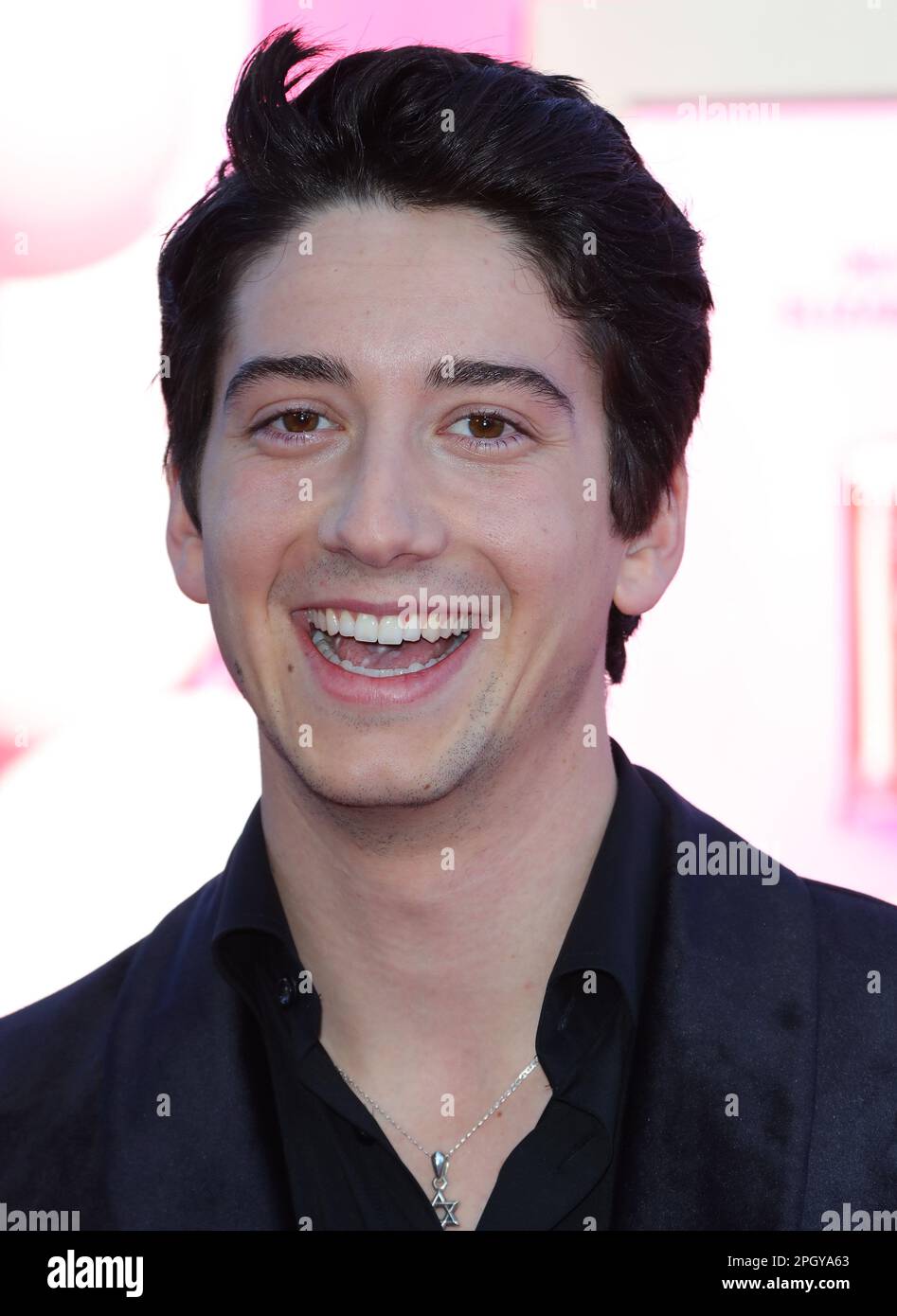 Los Angeles, USA. 24th Mar, 2023. Milo Manheim arrives at The Red ...