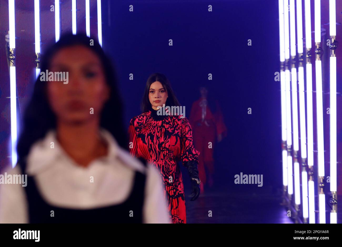 Valencia, Carabobo, Venezuela. 23rd Mar, 2023. March 23, 2023. A group ...