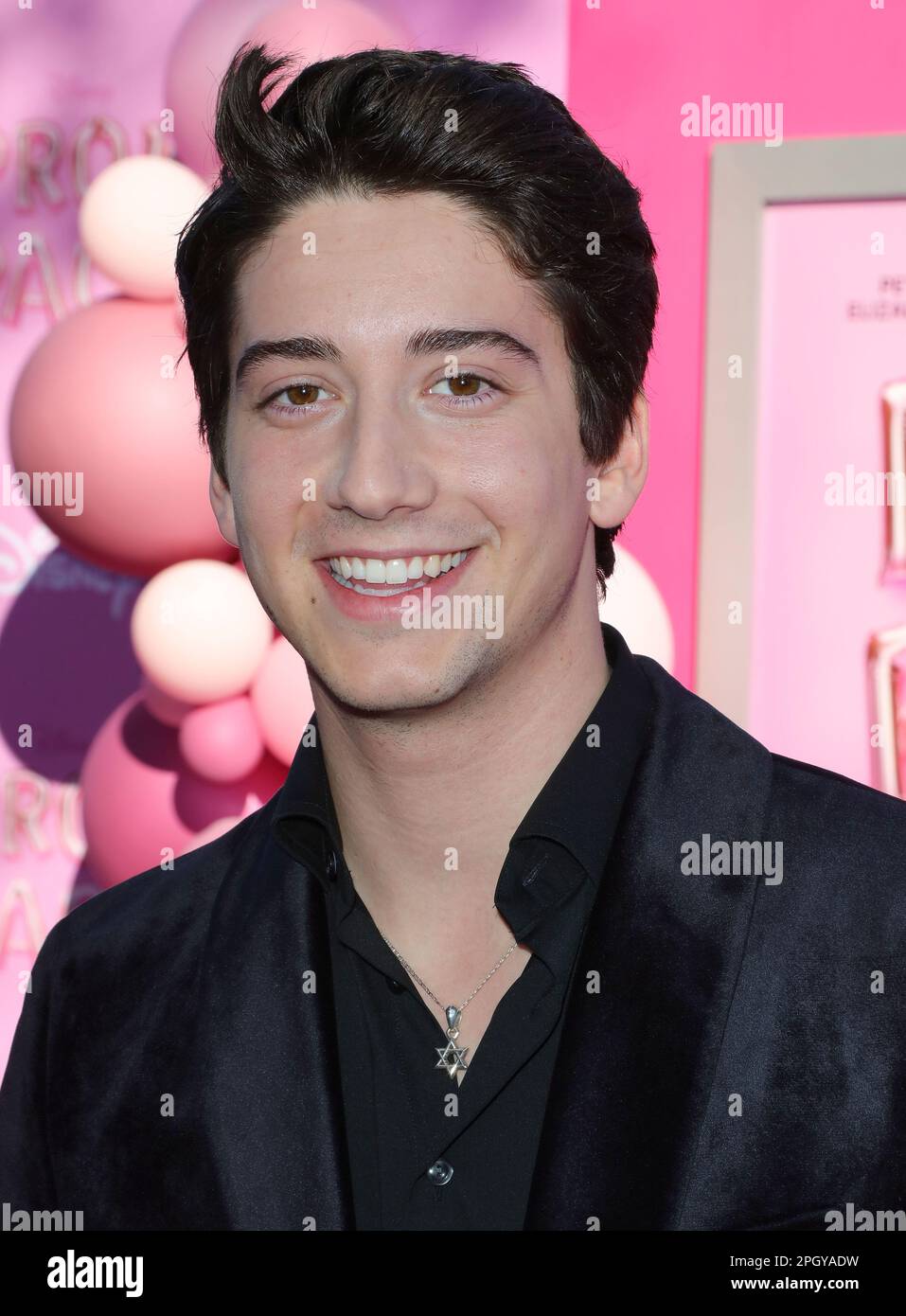 Los Angeles, USA. 24th Mar, 2023. Milo Manheim arrives at The Red ...