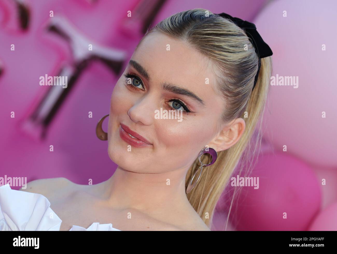 Los Angeles, USA. 24th Mar, 2023. Meg Donnelly arrives at The Red ...