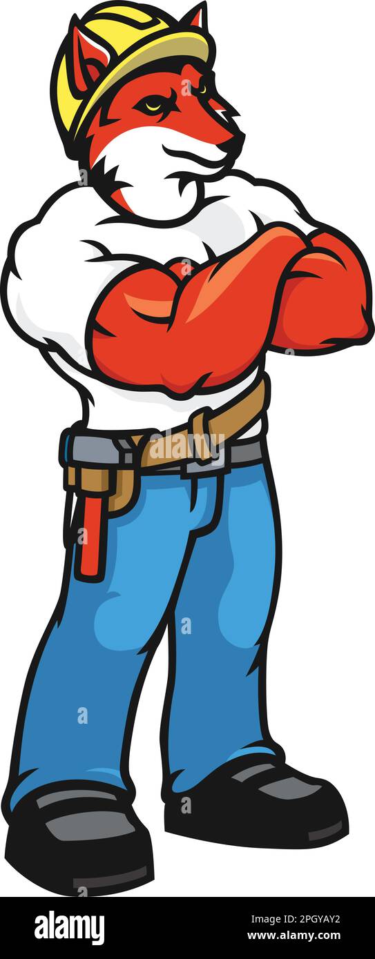 Male fox Stock Vector Images - Alamy