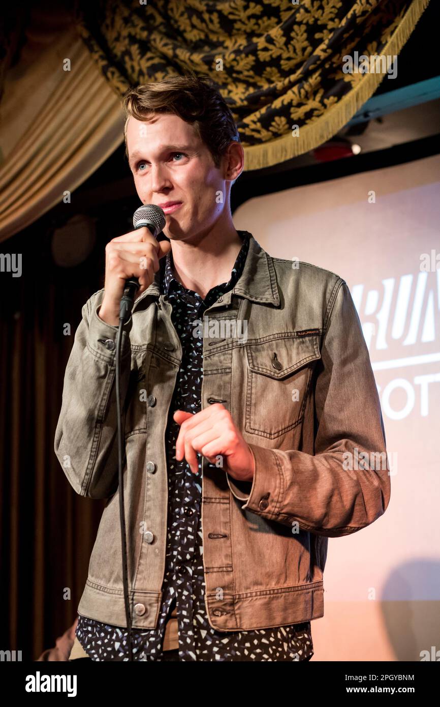 Andrew Michaan performing Stock Photo - Alamy