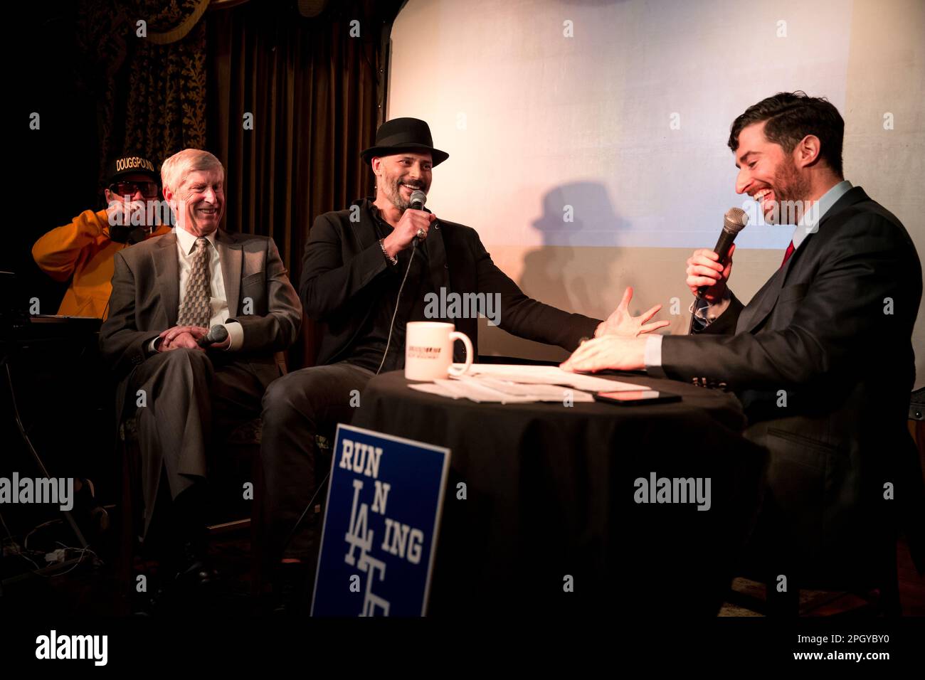 Joe Manganiello and Marty Rogowsky Stock Photo - Alamy