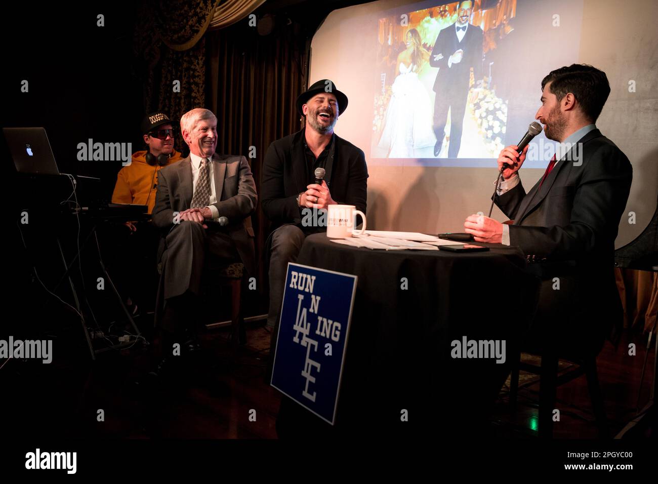 Joe Manganiello and Marty Rogowsky Stock Photo - Alamy