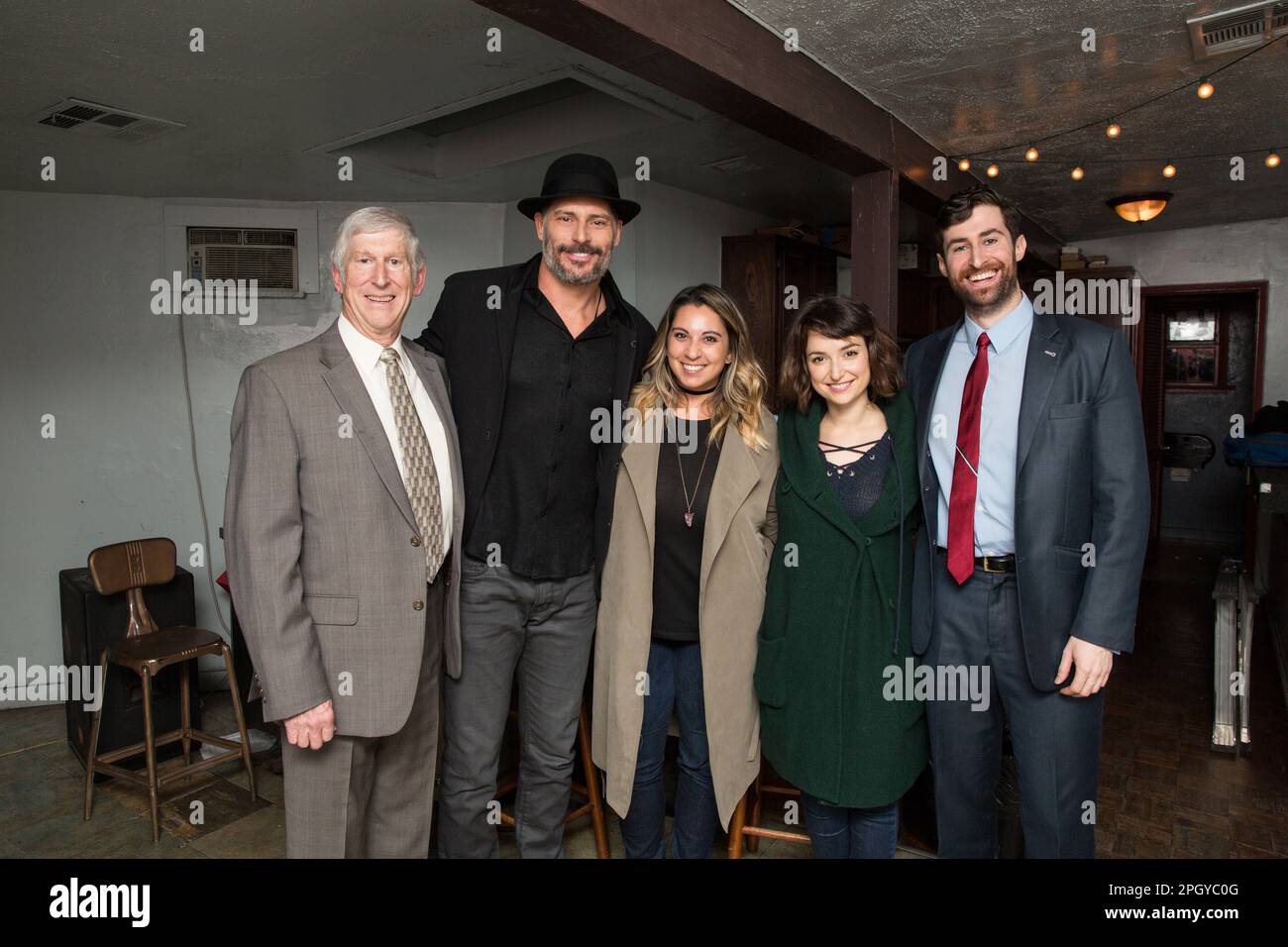 Marty Rogowsky, Joe Manganiello, Milana Vayntrub, Scott Rogowsky Stock ...