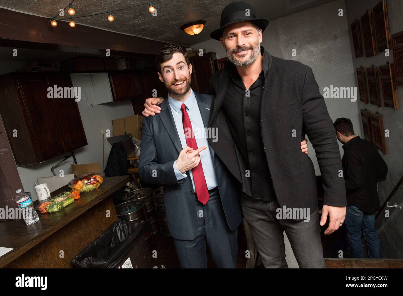 Scott Rogowsky and Joe Manganiello Stock Photo - Alamy