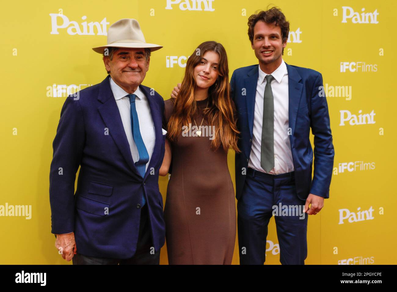 March 23, 2023, LOS ANGELES, CALIFORNIA, USA: PETER BRANT, LILY BRANT ...