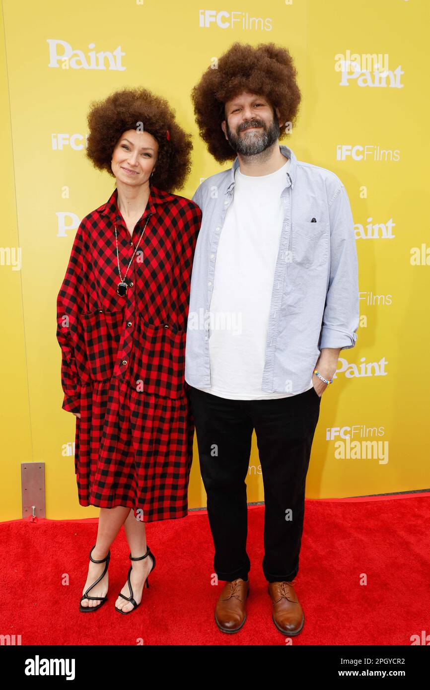 March 23, 2023, LOS ANGELES, CALIFORNIA, USA: CHLOE RICE and ALEX ...