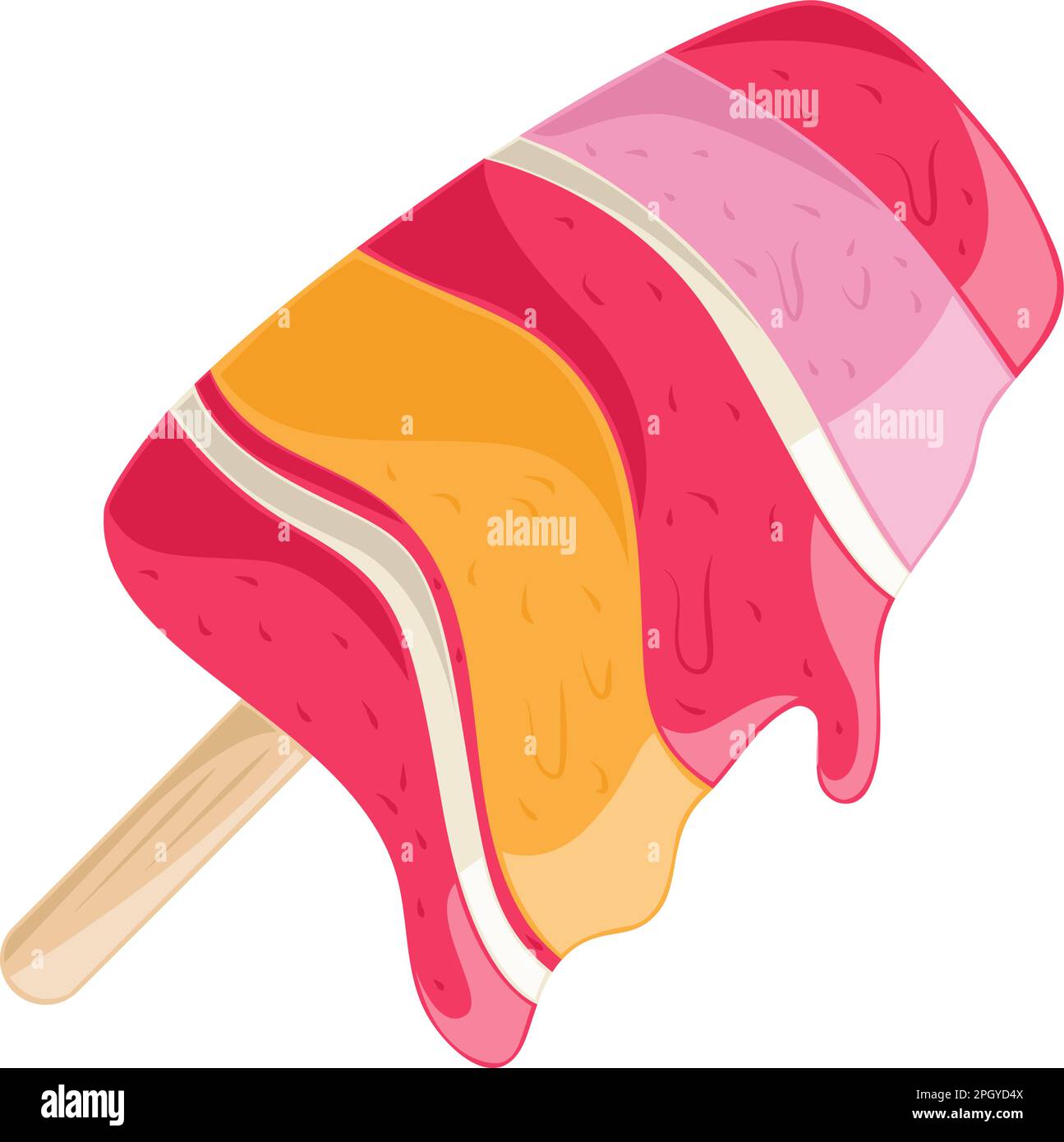 melted ice cream Stock Vector Image & Art - Alamy