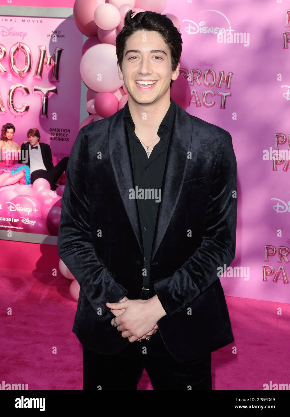 Los Angeles, USA. 24th Mar, 2023. Milo Manheim arrives at The Red ...