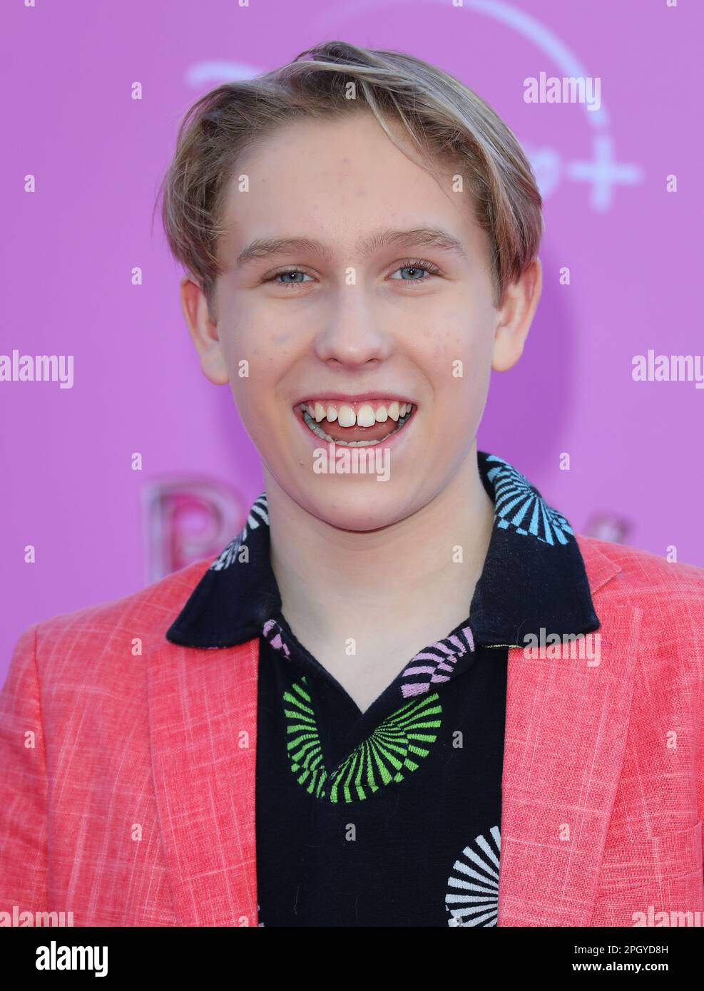 Los Angeles, USA. 24th Mar, 2023. Luke Busey arrives at The Red Carpet ...